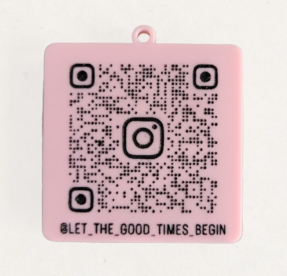 QR Code Keyrings - Etsy