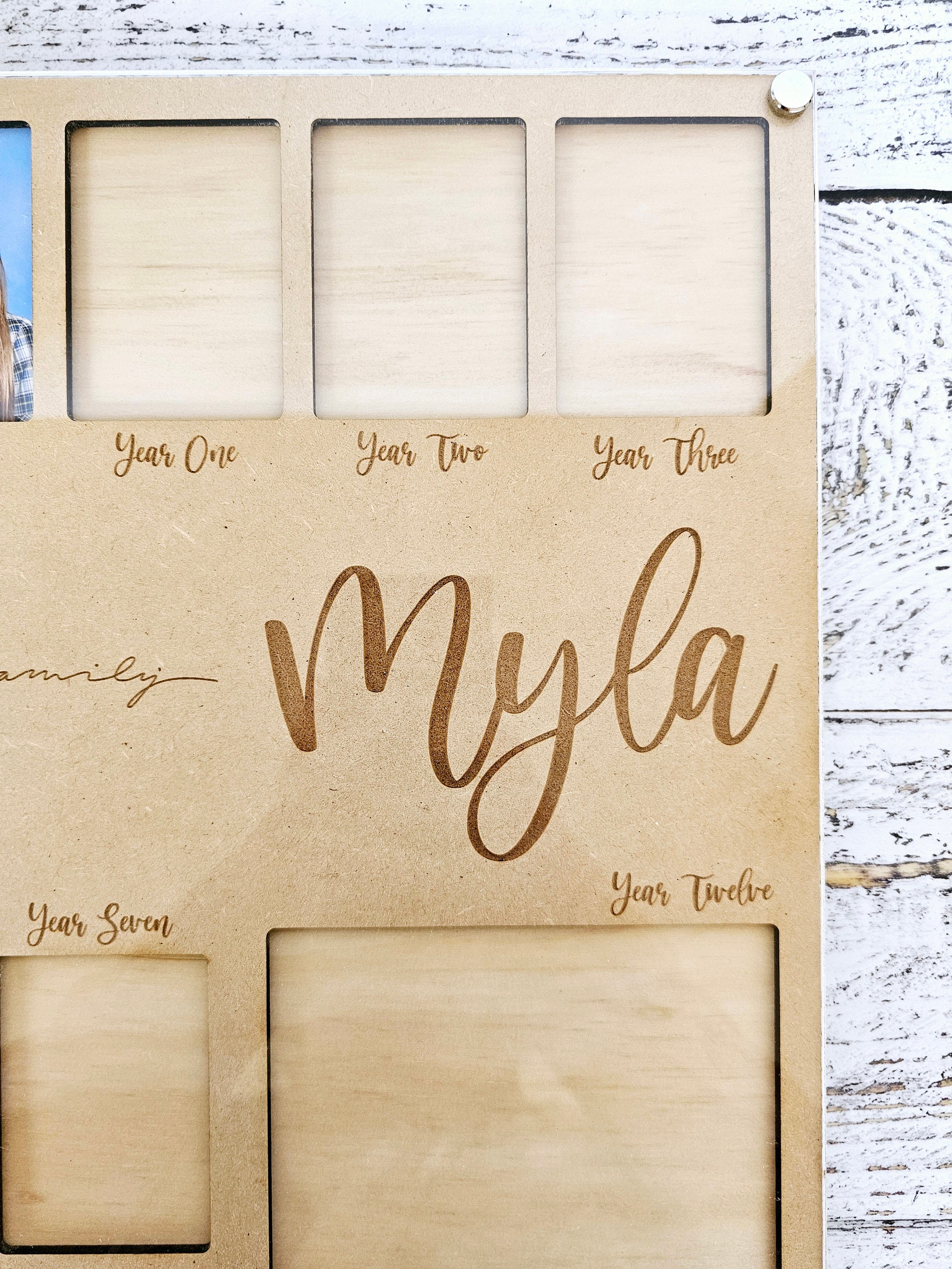 Large School Photo Frame Kindy to Year 12 Personalized Photo Frame - Etsy