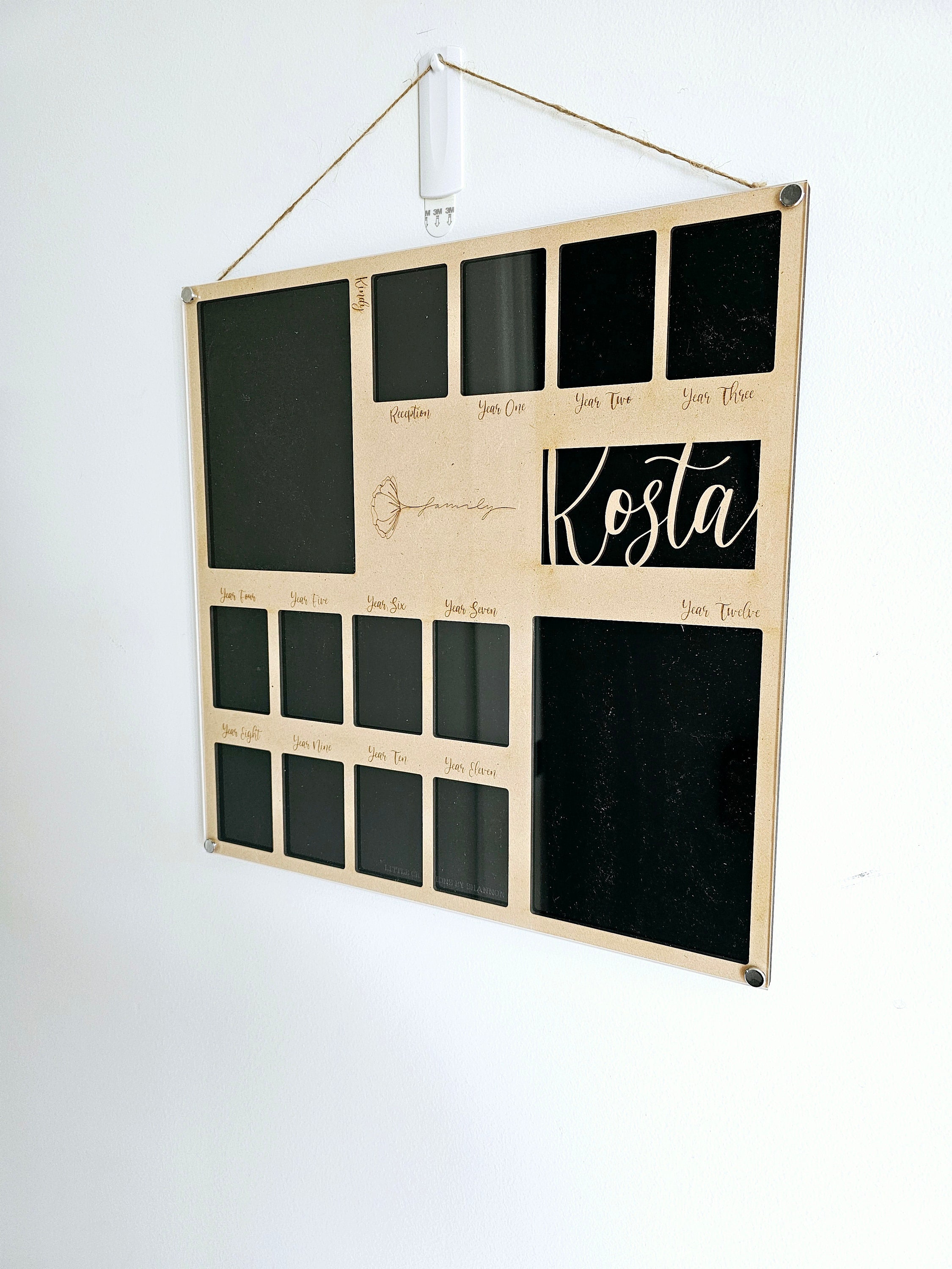 Large School Photo Frame Kindy to Year 12 Personalized Photo Frame - Etsy