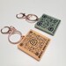 QR Code Keyrings - Etsy