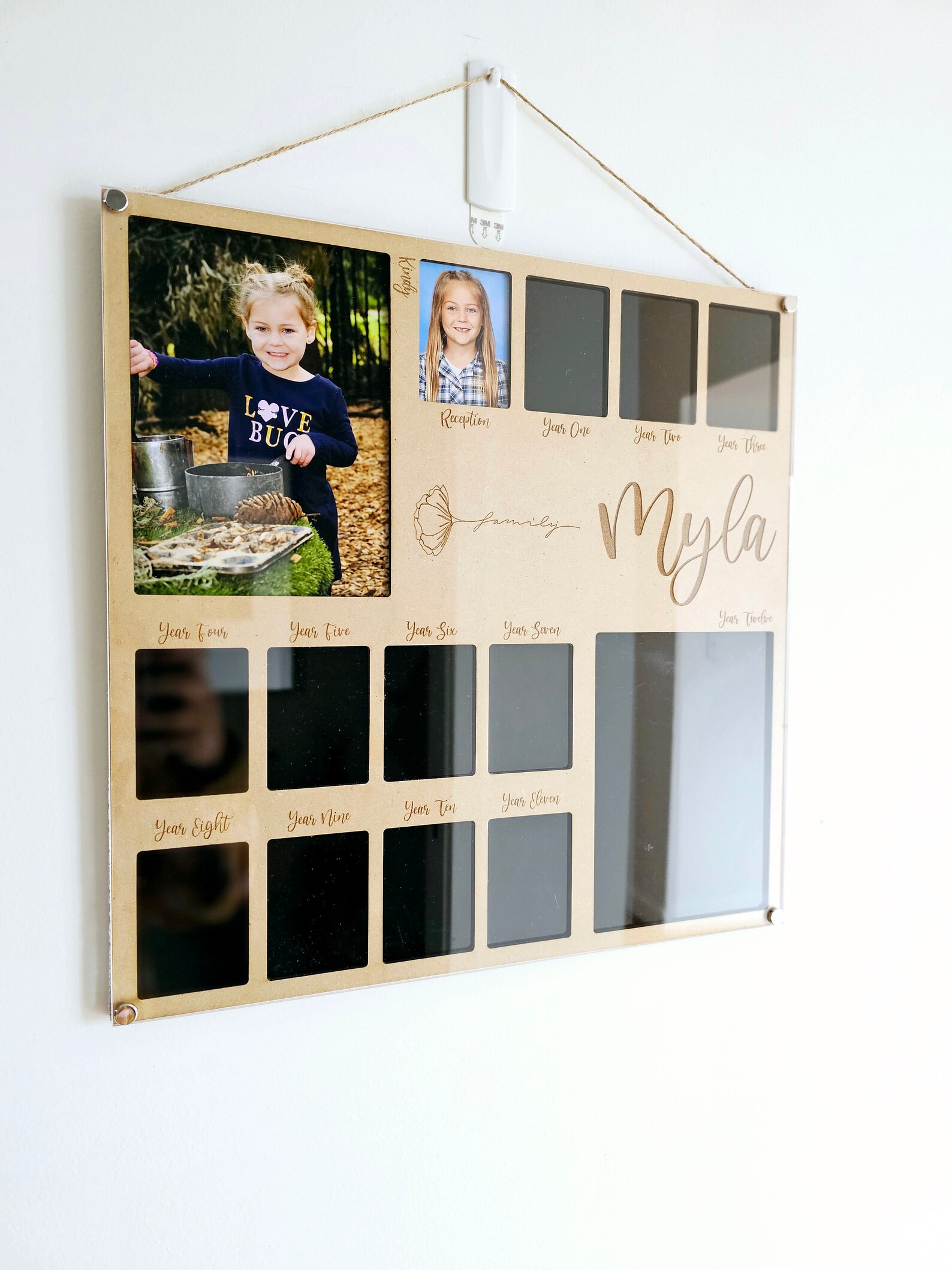 Large School Photo Frame Kindy to Year 12 Personalized Photo Frame - Etsy