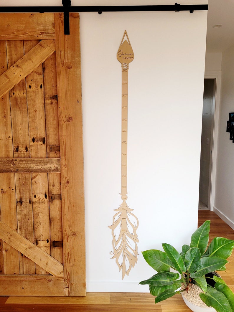 Boho Feather Height Chart - Etsy Australia