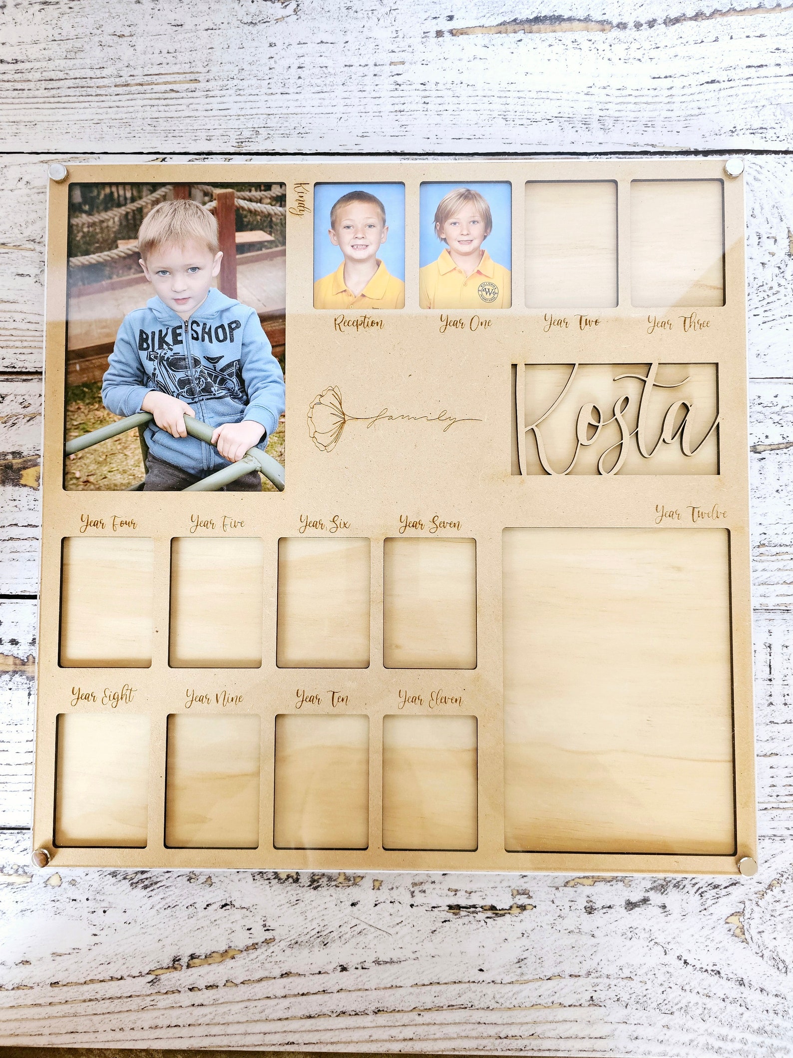 Large School Photo Frame Kindy to Year 12 Personalized Photo Frame - Etsy
