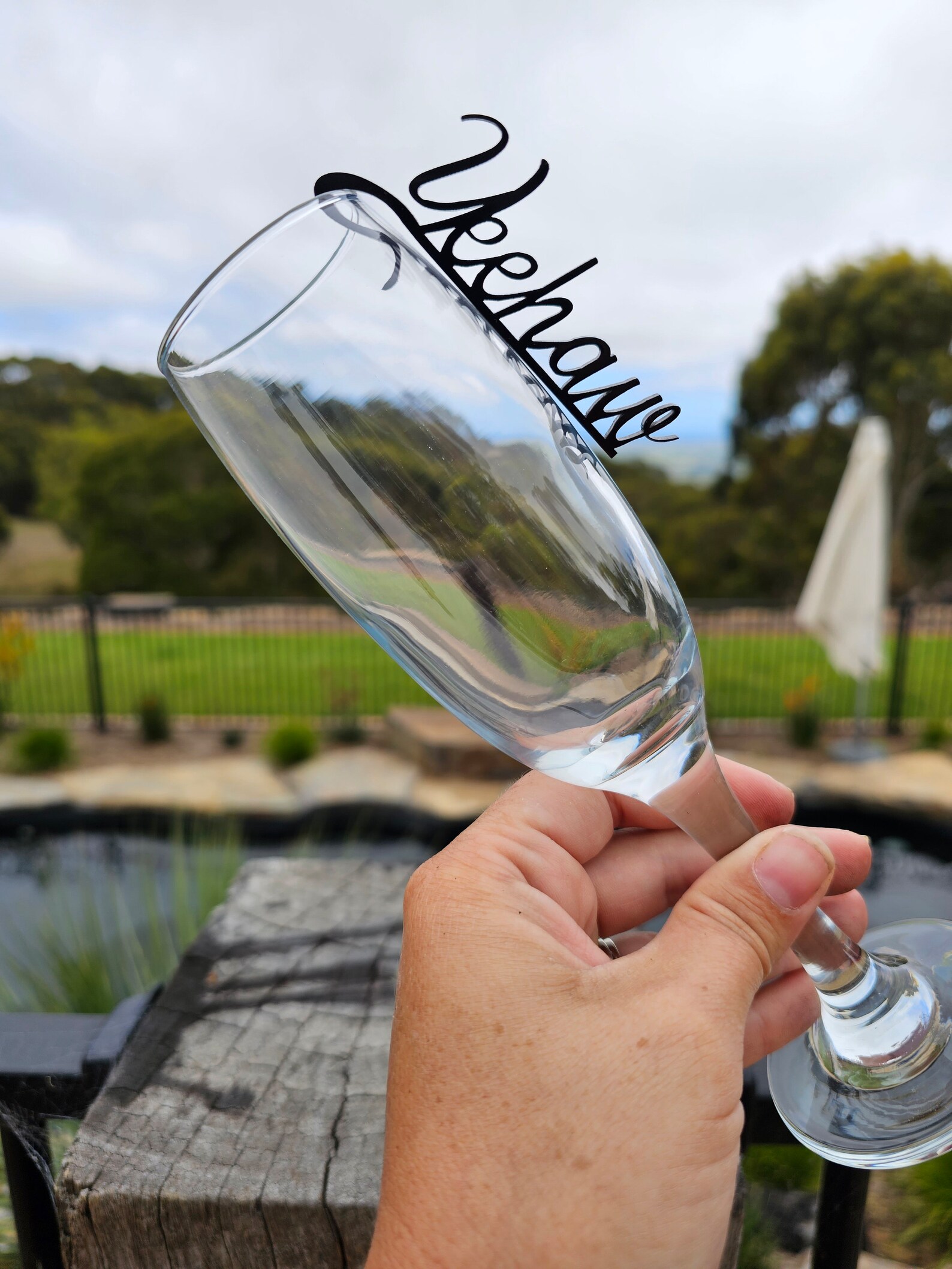 Glass Name Tags - Etsy