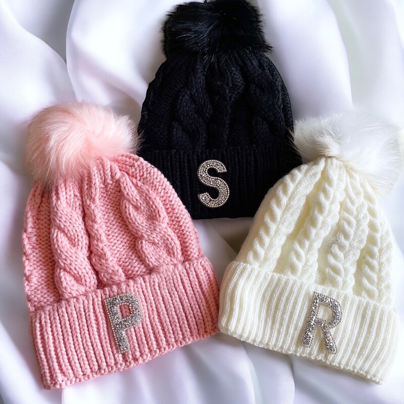 Hat With Initials - Etsy