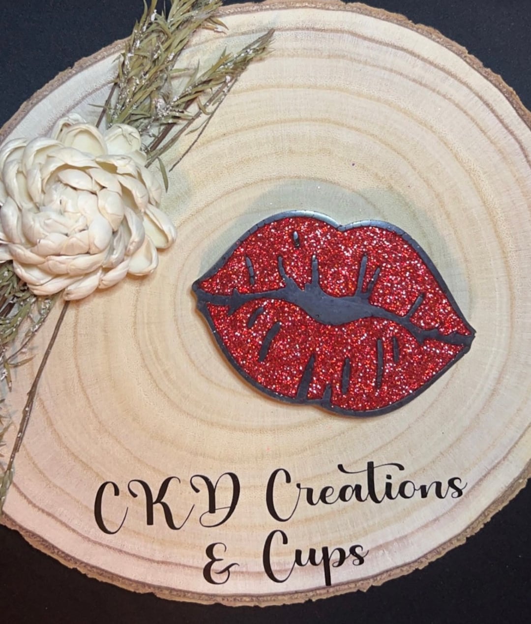 Customizable Puckered Lips Freshie Kiss Freshie - Etsy