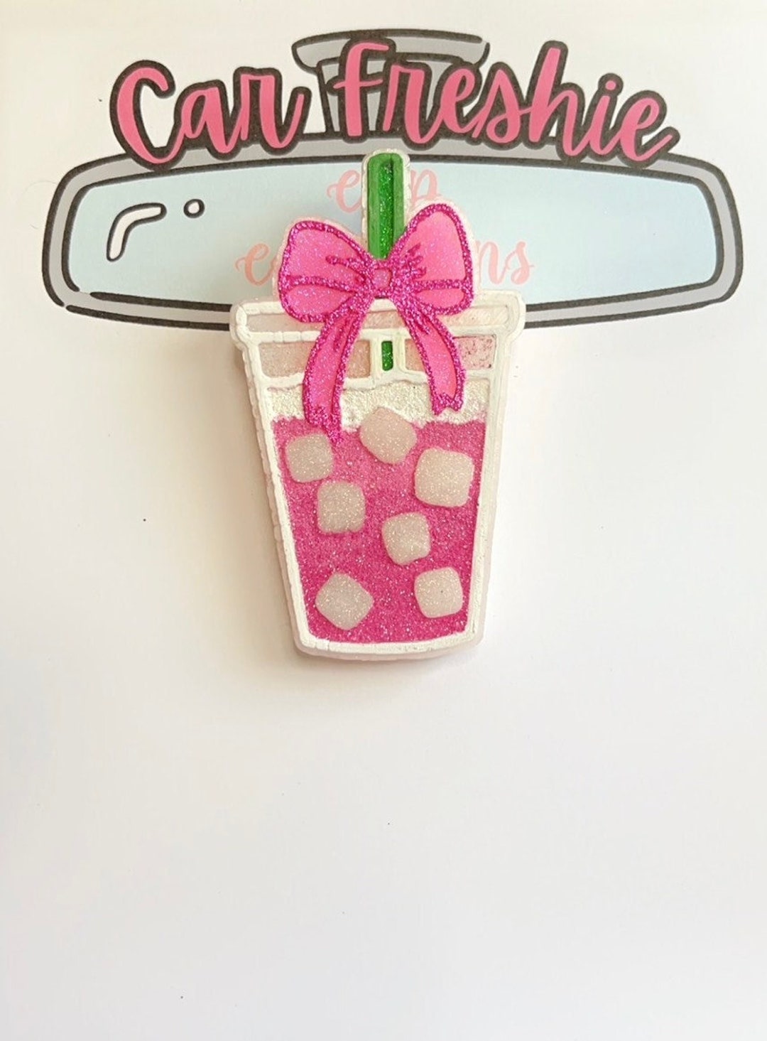 Customizable Cold Coffee Freshie! Iced Coffee Freshie. Car Freshner ...