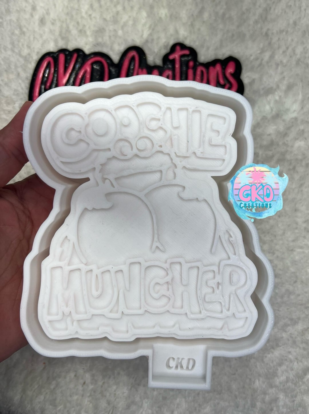 Coochie Muncher Freshie Mold. Adult Humor Mold. Silicone Freshie Mold ...