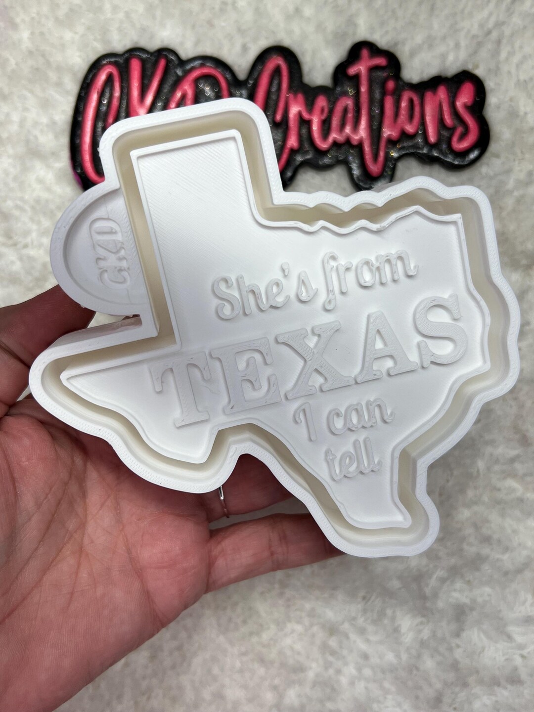 She's From Texas Freshie Mold. Texas Mold. State Freshie Mold! Freshie ...