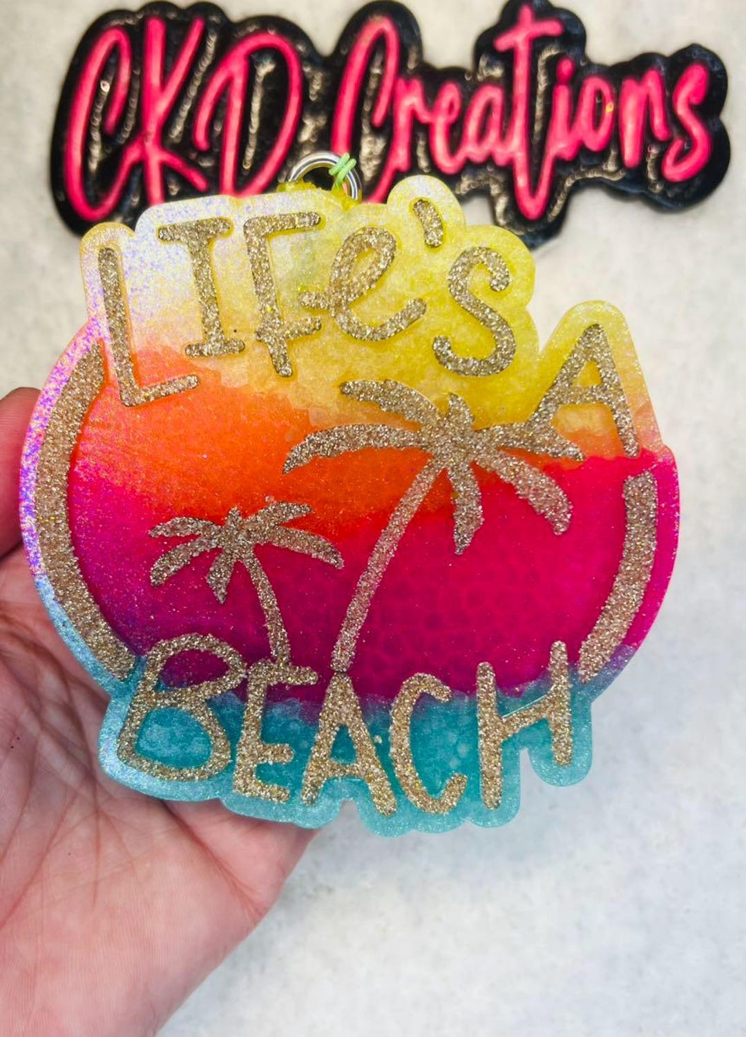 Life's a Beach Car Freshie! Summer Freshie. Beach Freshie. Car Freshner ...