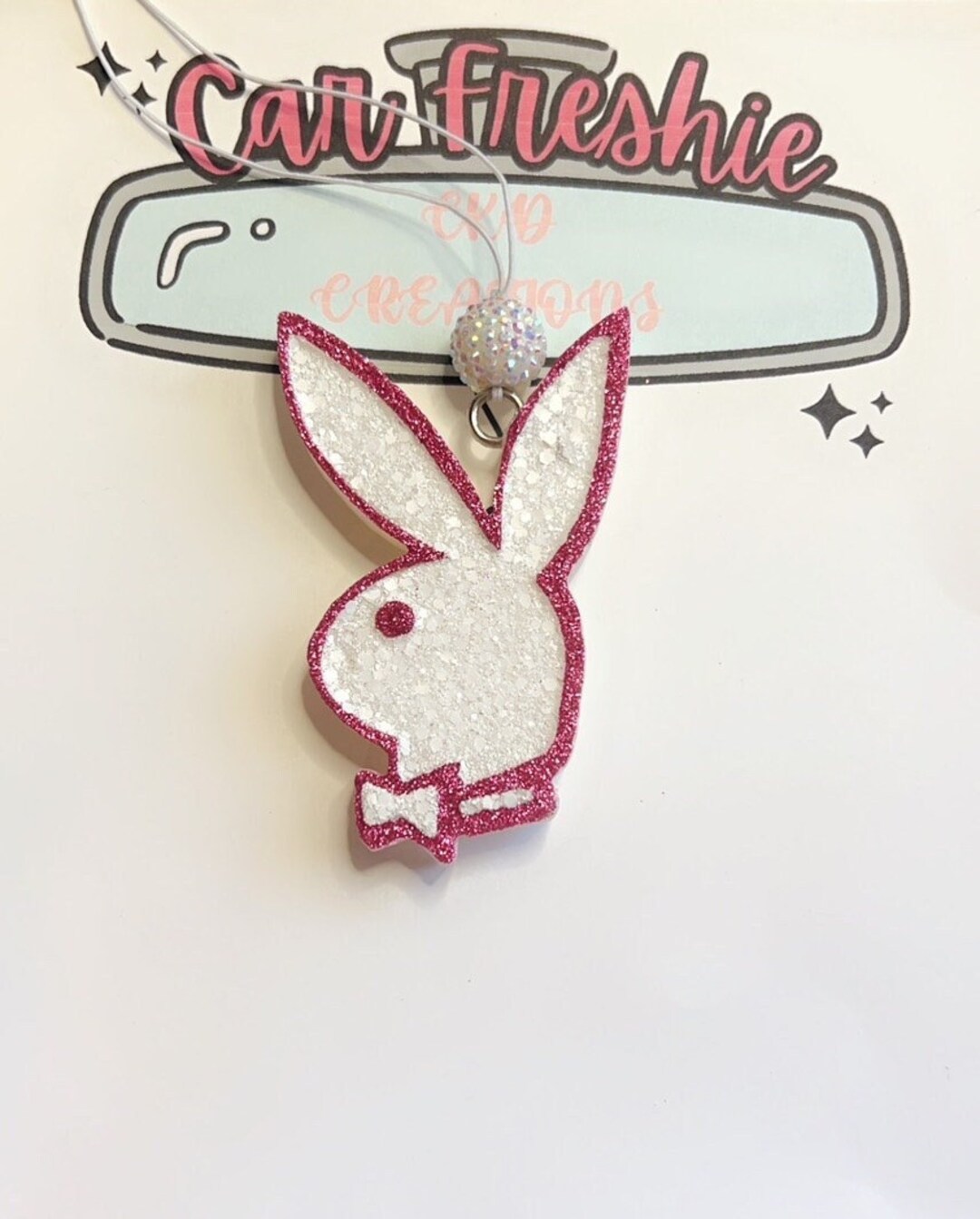 Customizable Bunny Freshie. Cute Bunny Freshie. Car Air Freshner. - Etsy