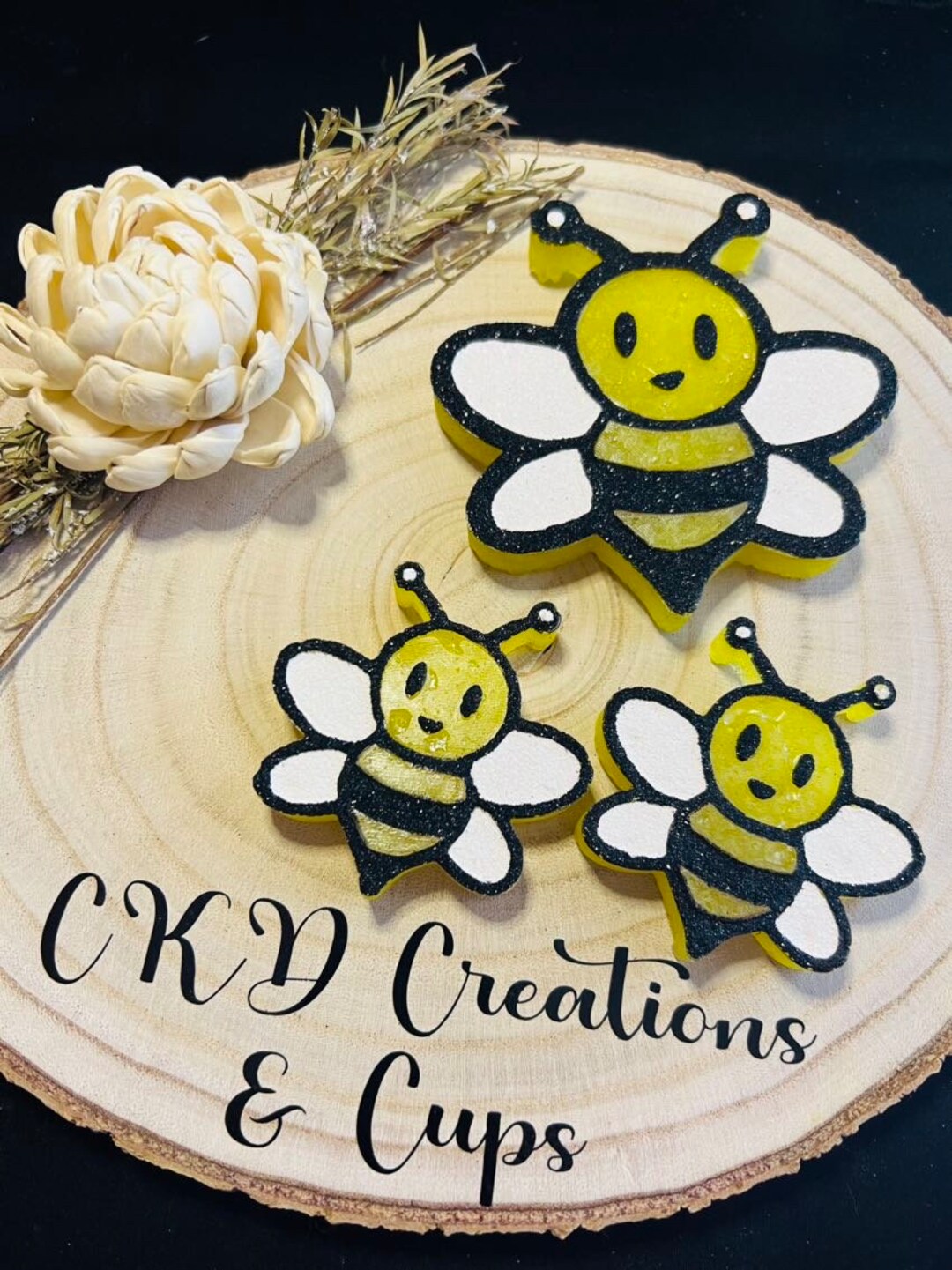 Customizable Bundle!! Bumble Bee Freshie and 2 Bumble Bee Vent Clip ...