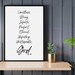 Character of God Sign Attributes of God Who God is - Etsy