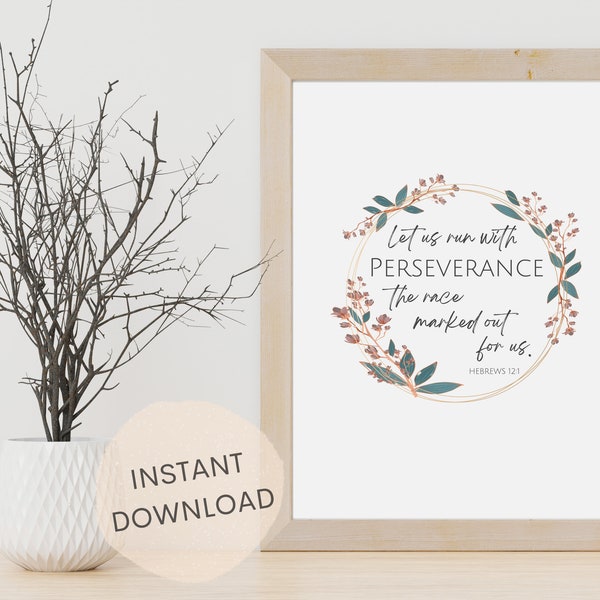 Perseverance Wall Art - Etsy