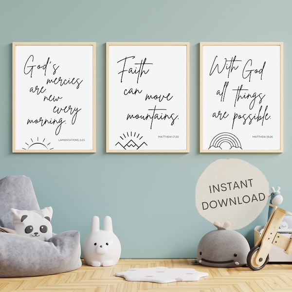 Christian Nursery - Etsy