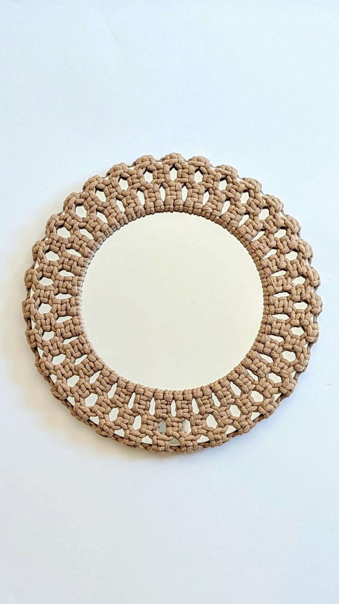 Handcrafted Macrame Mirror Boho Wall Decor Unique Home Decor - Etsy