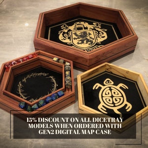 GEN2 Digital Map Case Dongeon Display Digital Tabletop Dnd Table Gift ...