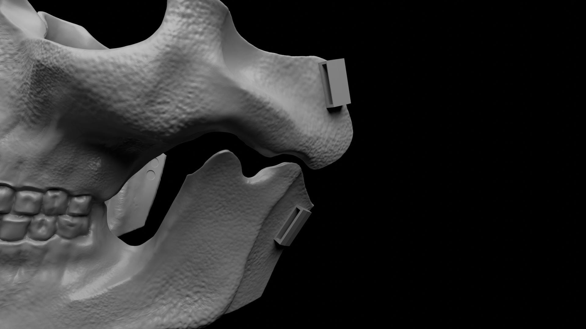Unique Half Skull Mask STL | Perfect for 3D Printing, 3D Printing, Stl ...