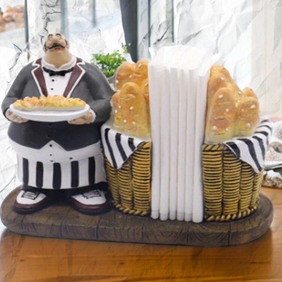 Chef Tissue Modern Sculptures Figurines for Interior Room Ornaments ...