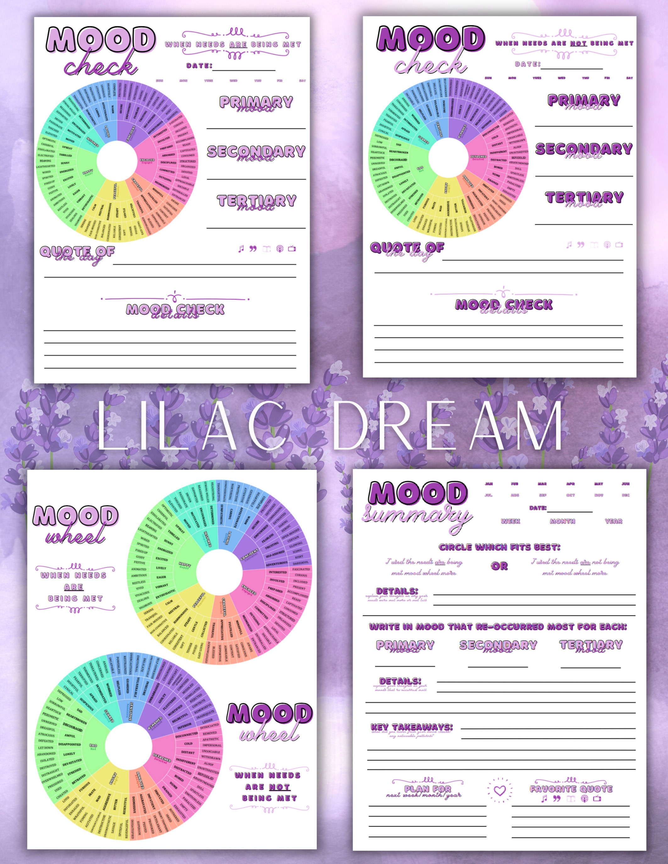 Mood Check: Lilac Dream - Etsy