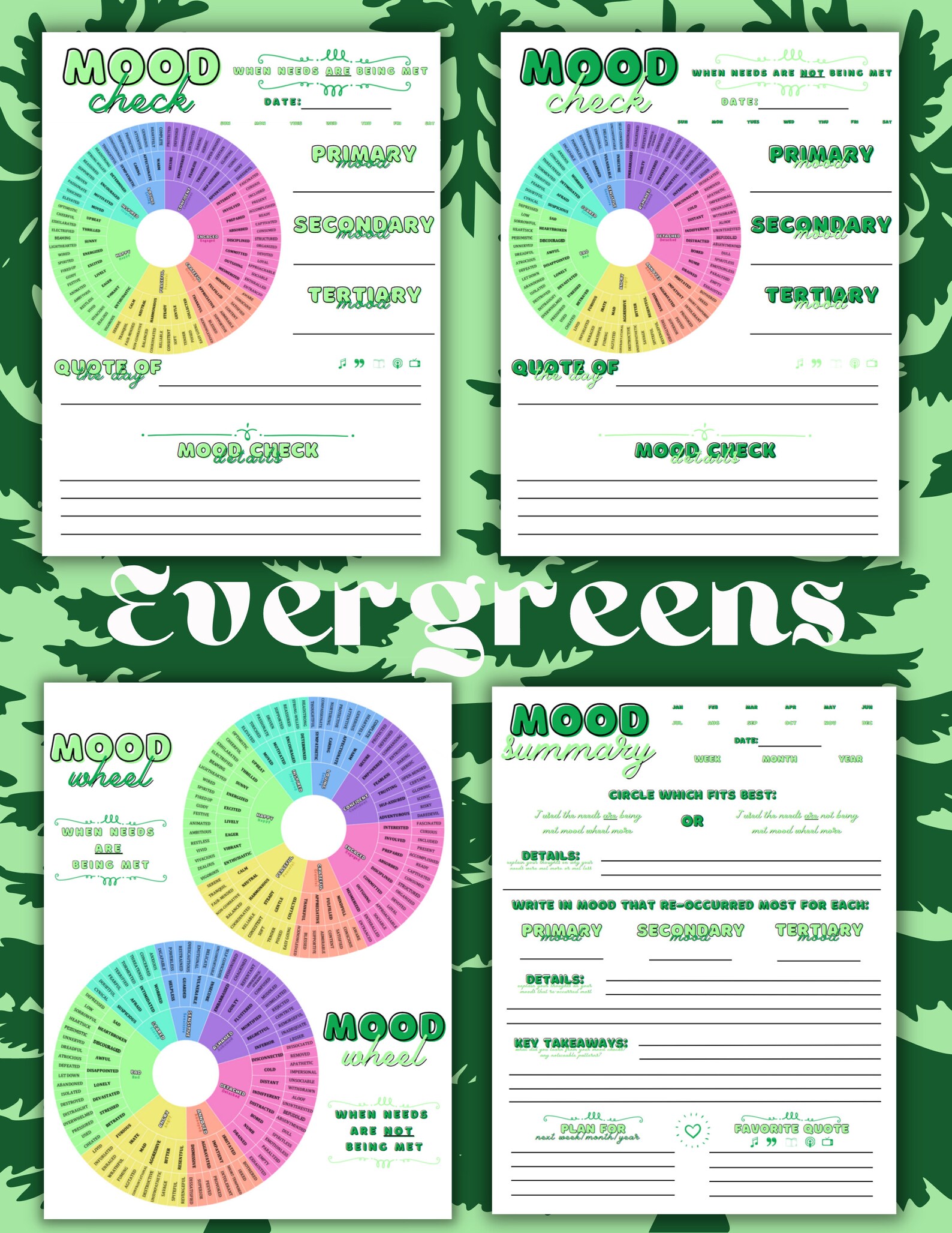 Mood Check: All Colors Bundle - Etsy