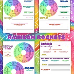 Mood Check: Rainbow Rockets - Etsy