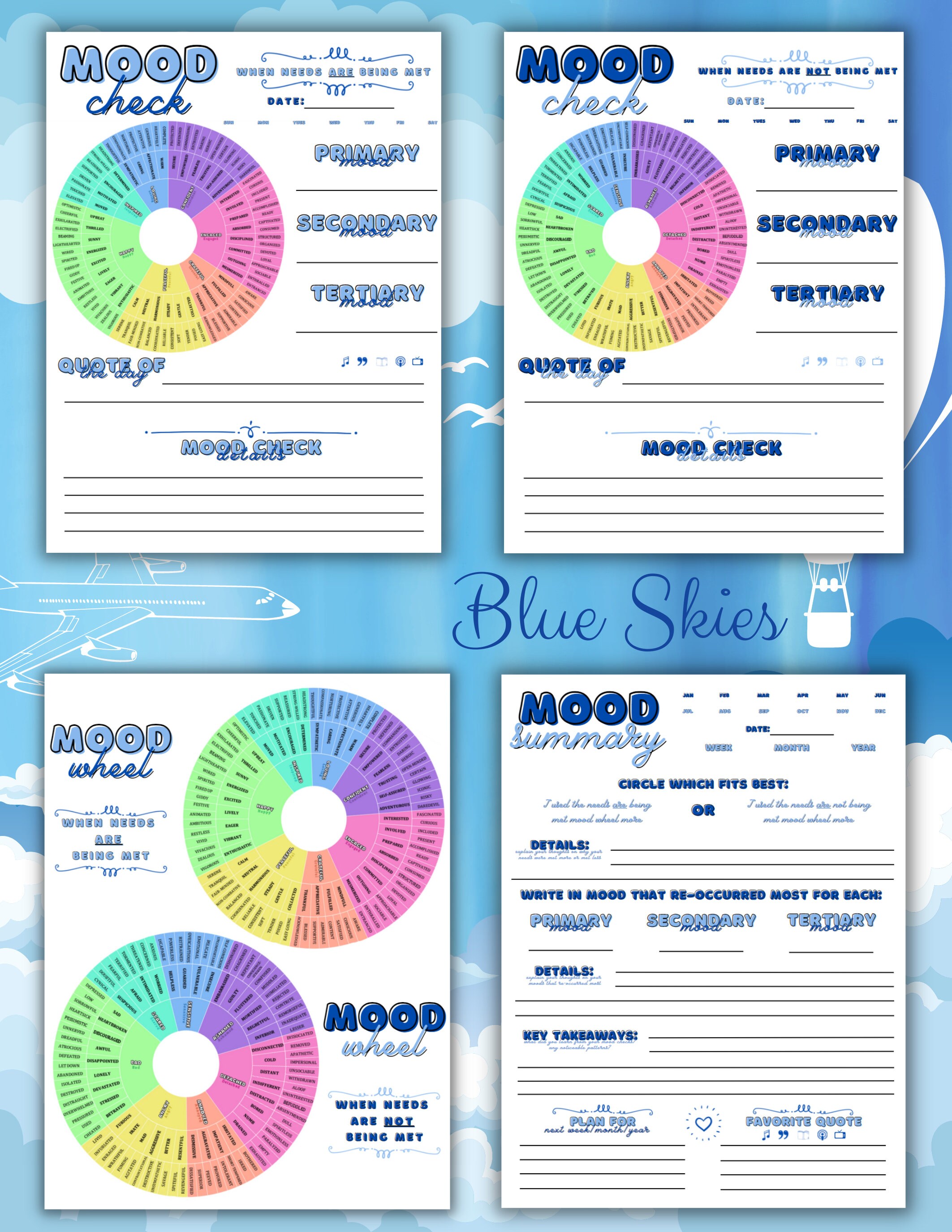 Mood Check: All Colors Bundle - Etsy