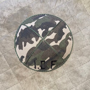 IDF Kipa | Tactical Kipa | Premium Camo Fabric | Yarmulke With ...