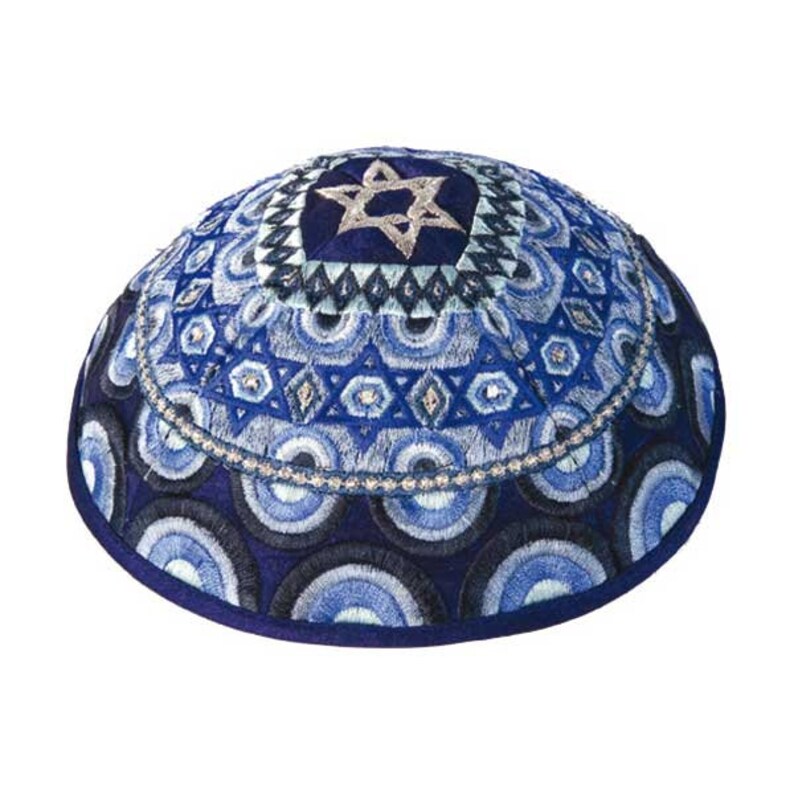 Authentic Israeli Design Star of David Embroidered Special - Etsy