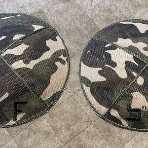 IDF Kipa | Tactical Kipa | Premium Camo Fabric | Yarmulke With ...