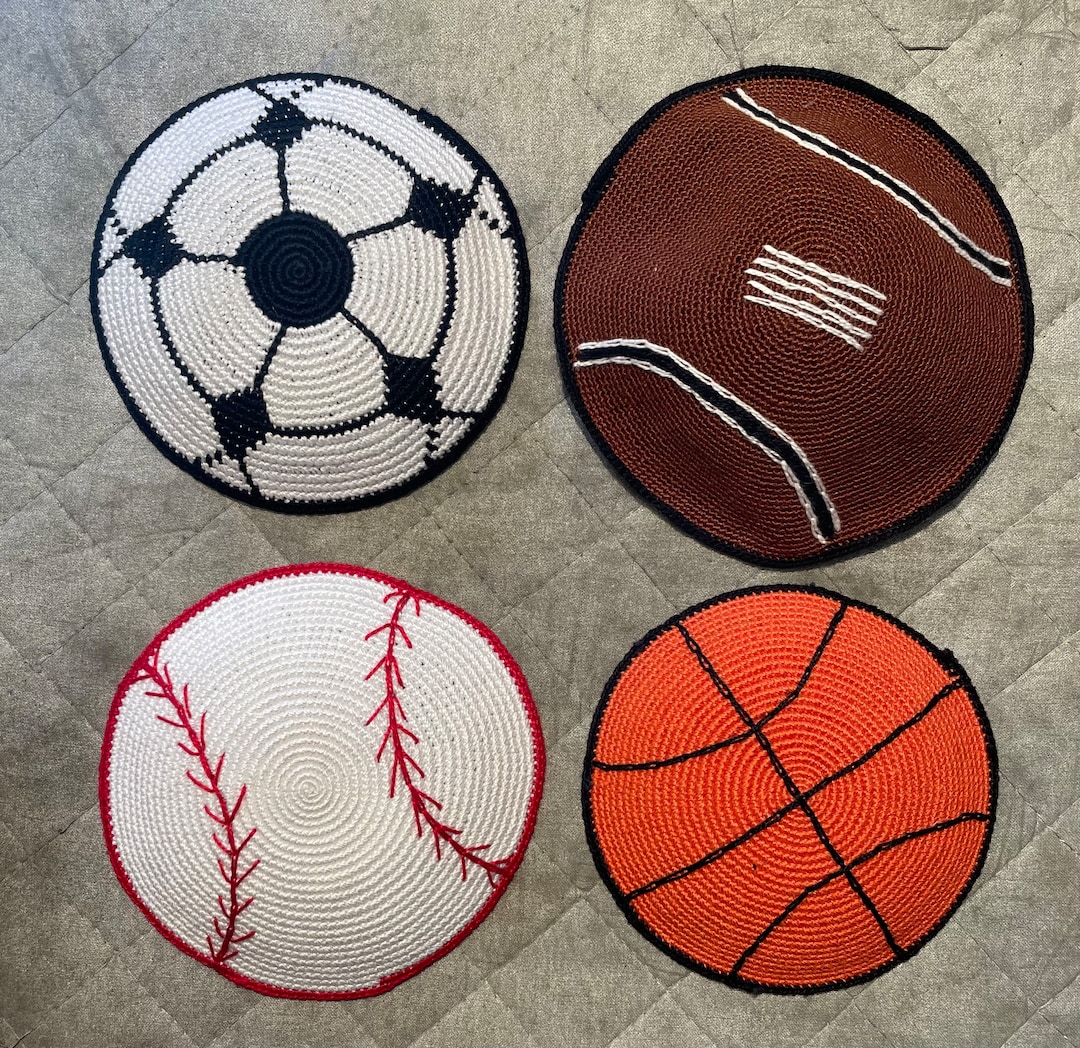 Kids Handmade Sport Kippot: Football Kipa , Baseball Kippa , Soccer ...