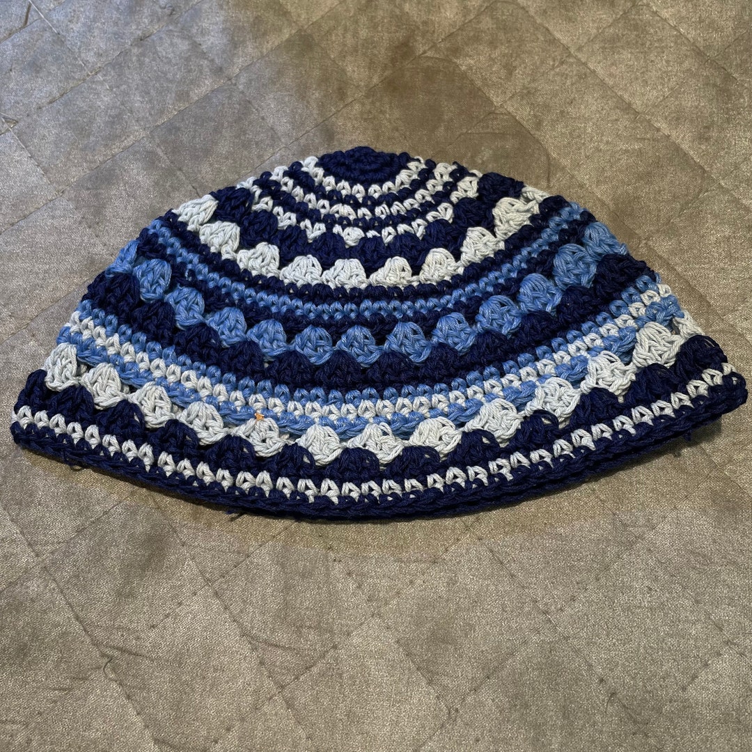 Handmade Stretch Kippa for Kids and Adults | Frik Kipa | One Size Fits ...