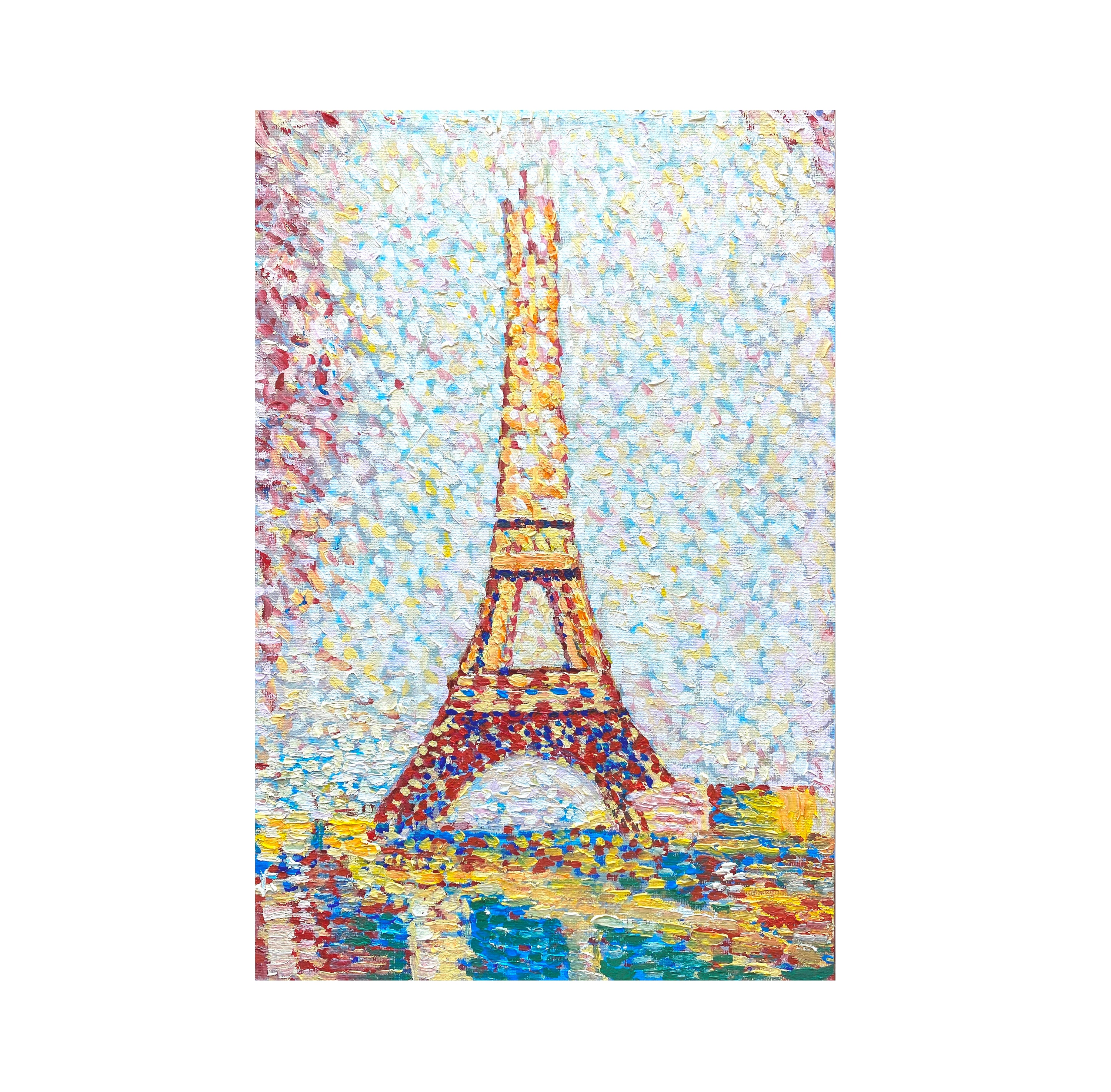 Georges-Pierre Seurat Torre Eiffel Copia Pared Arte Paisaje Urbano ...