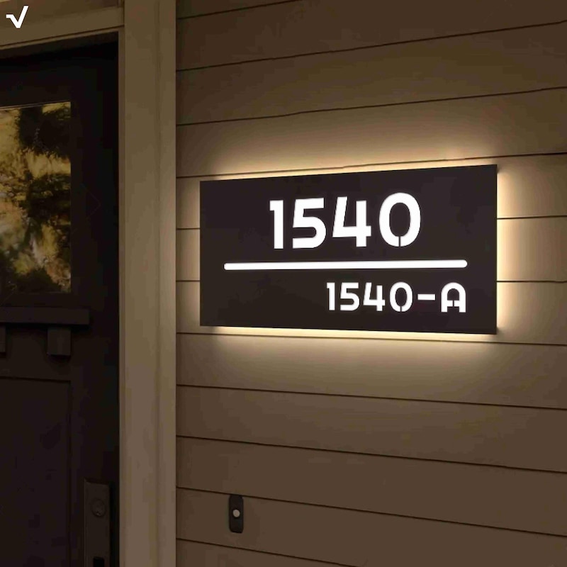 Led Numbers for Mailbox - Etsy