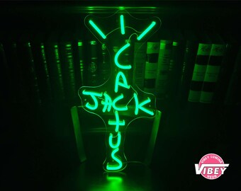 Cactus Jack Led Neon Sign - Etsy