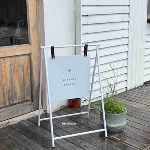 Customizable Metal A-frame Sign Stand,and Suitable for Any Occasion ...