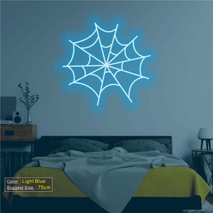 Spiderweb Neon Sign,halloween,trick or Treat,led Neon Sign,customized ...