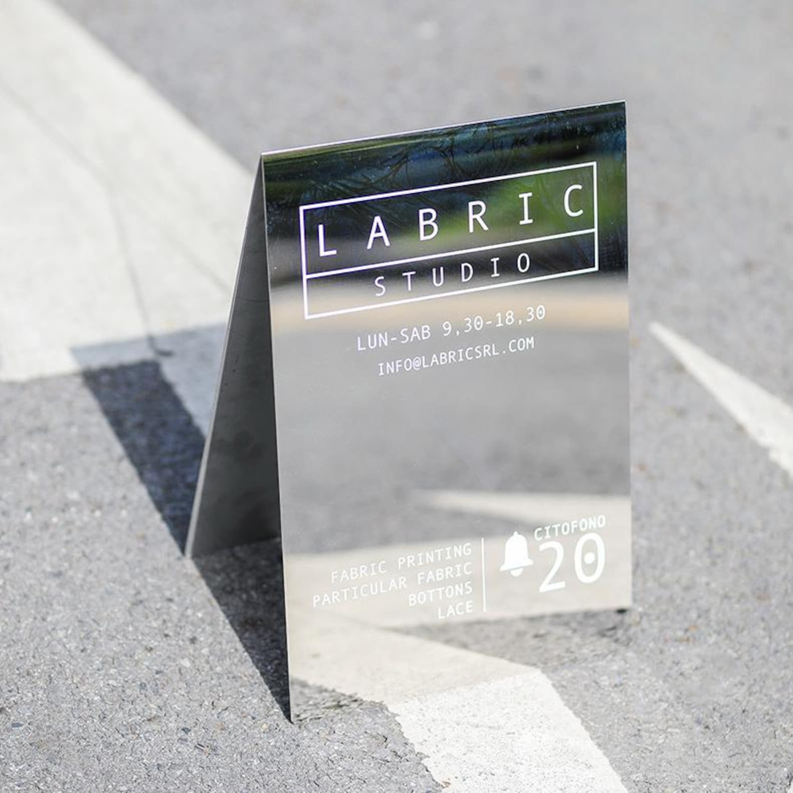 Custom Outdoor A-frame Sign | Double-sided Advertising Board | Metal ...