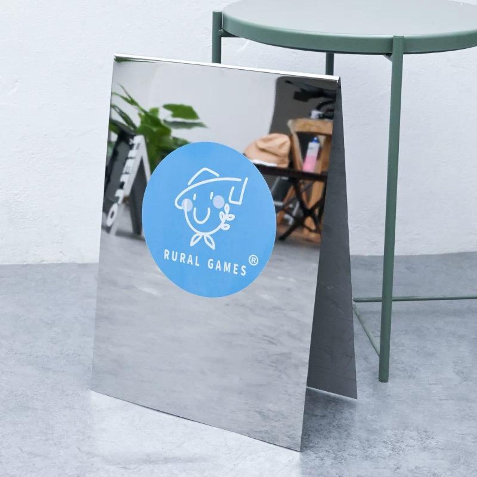 Custom Outdoor A-frame Sign | Double-sided Advertising Board | Metal ...