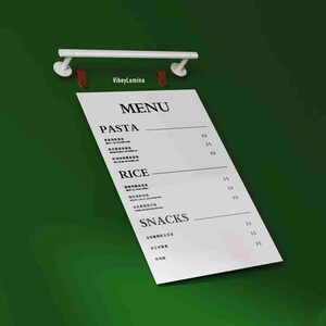 Metal Wallmounted Menu Board for Cafes and Restaurants,customizable ...