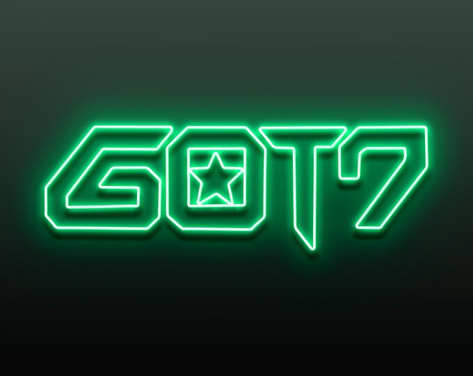 BTS Bangtan Neon Lights Logo Concert Led Sign Wall Decor Banner Lamp ...