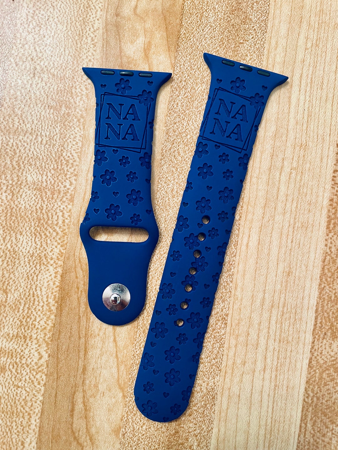 DIGITAL DOWNLOAD Nana Floral, Retro Grandma Daisy Flower Watchband File ...
