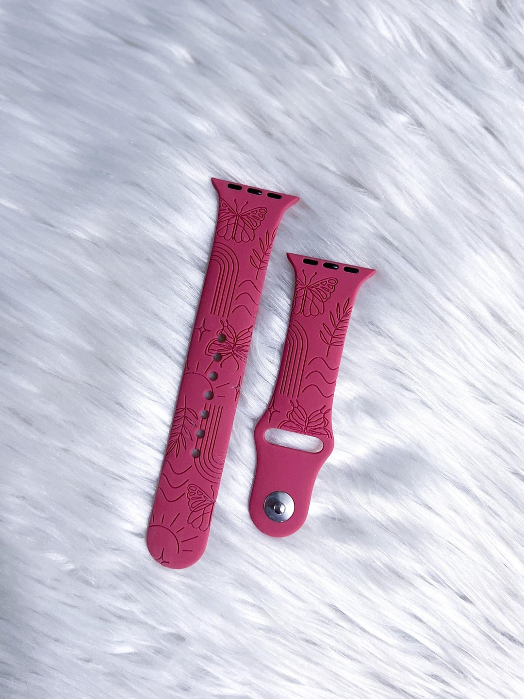 DIGITAL DOWNLOAD Mid Century Boho Watchband File, Svg, Watch Band ...