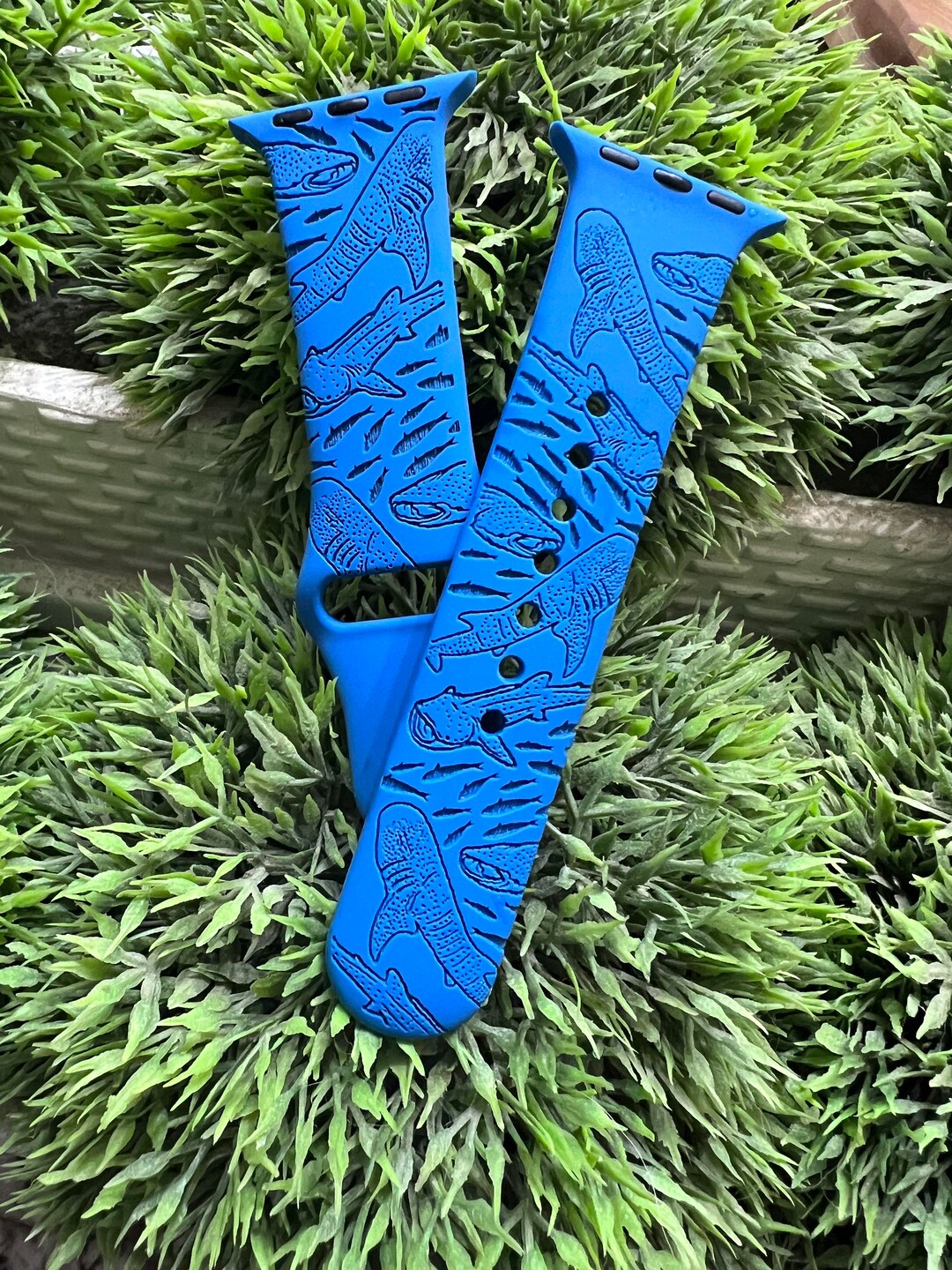 DIGITAL DOWNLOAD Whale Shark Ocean Pattern Watchband File, Svg, Watch ...