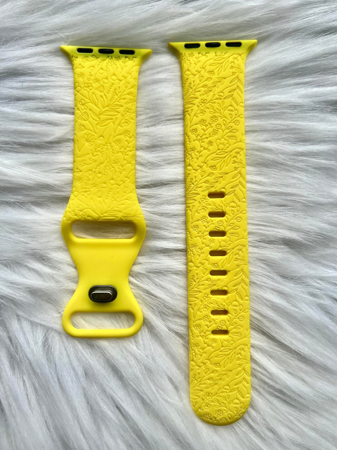 DIGITAL DOWNLOAD Flower Garden Pattern Watchband File, Svg, Watch Band ...