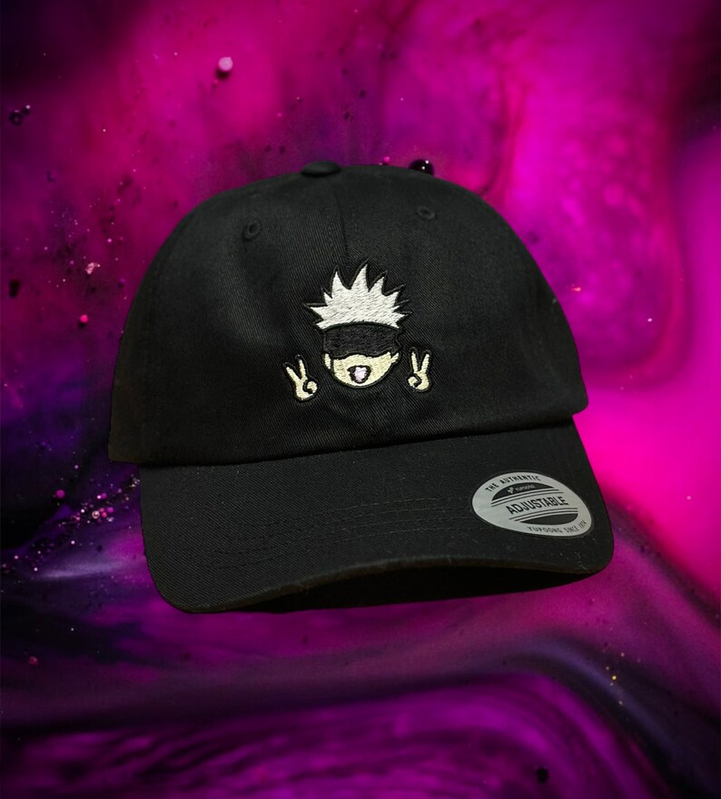 Anime Dad Hat, Gojo, Jujutsu, Anime, Comfy Hat - Etsy