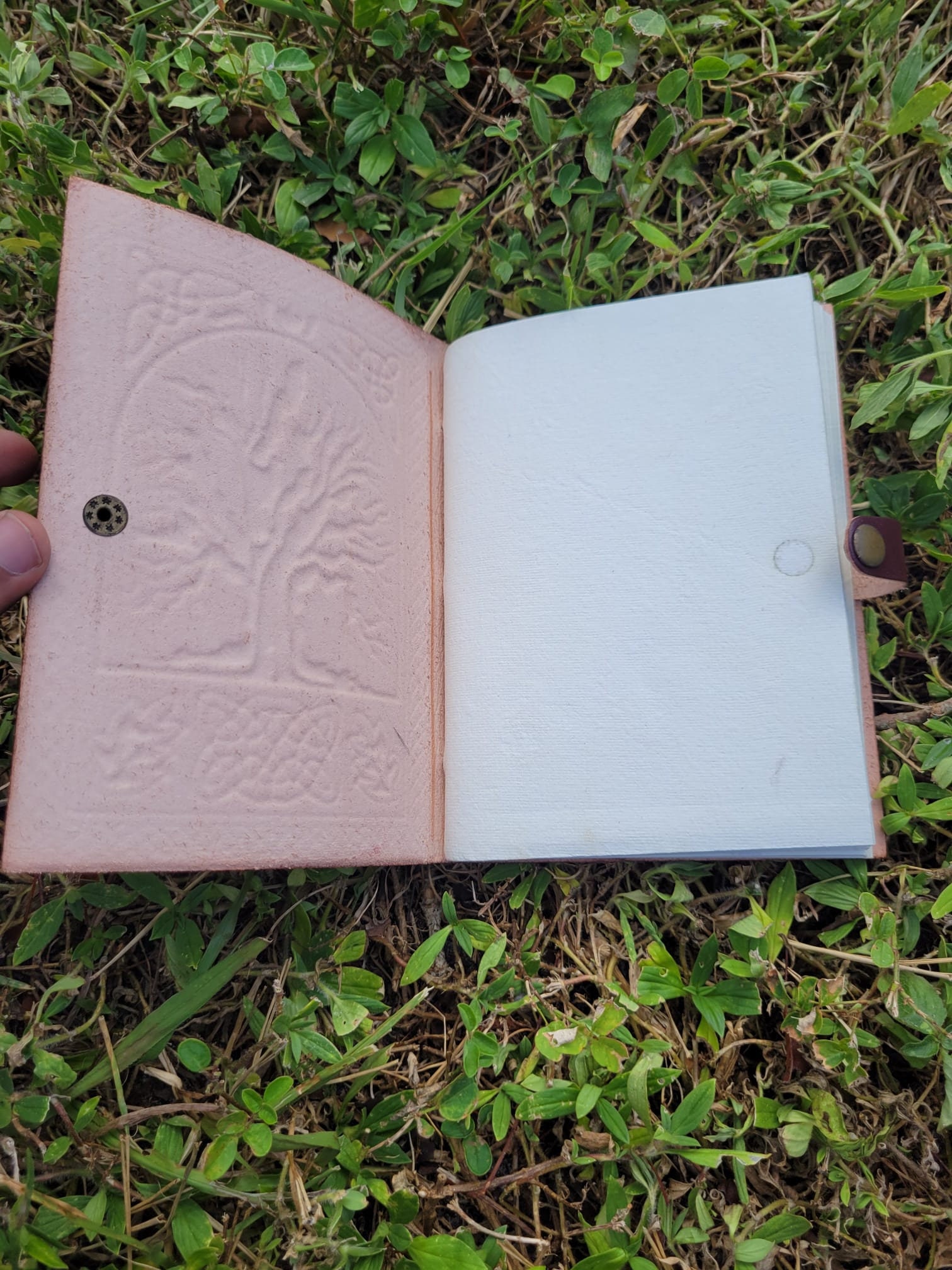 Orginal Leather Book With Plant-based Paper - Etsy