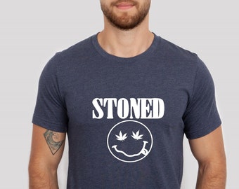Smiley Face Stoned - Etsy