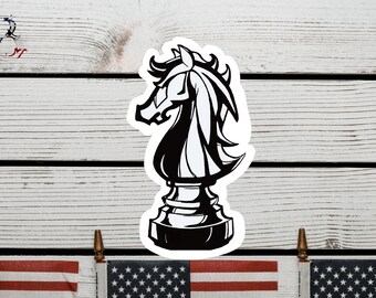 Knight Chess Sticker - Etsy