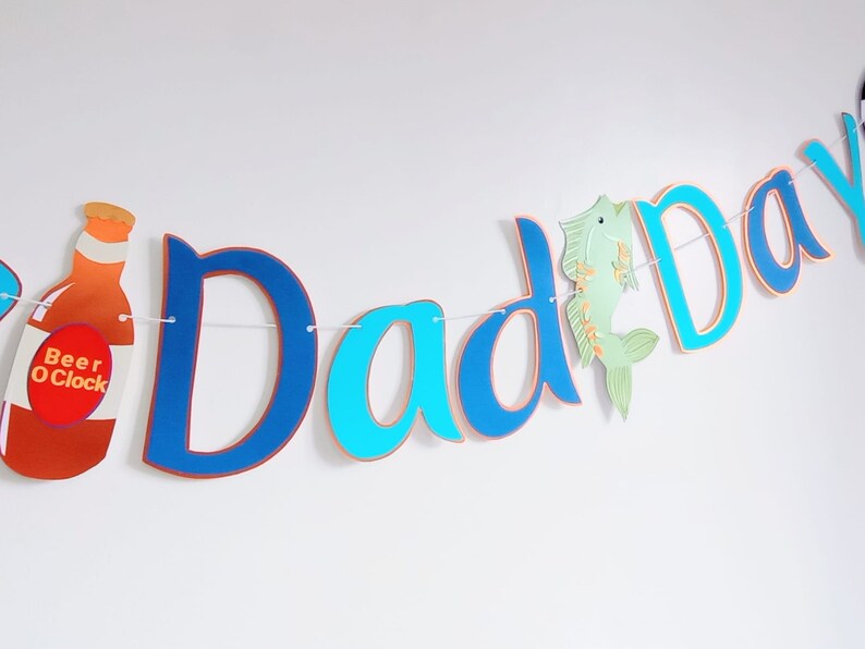 Father's Day Banner, Father's Day Daddy Banner, Daddy Day Banner ...